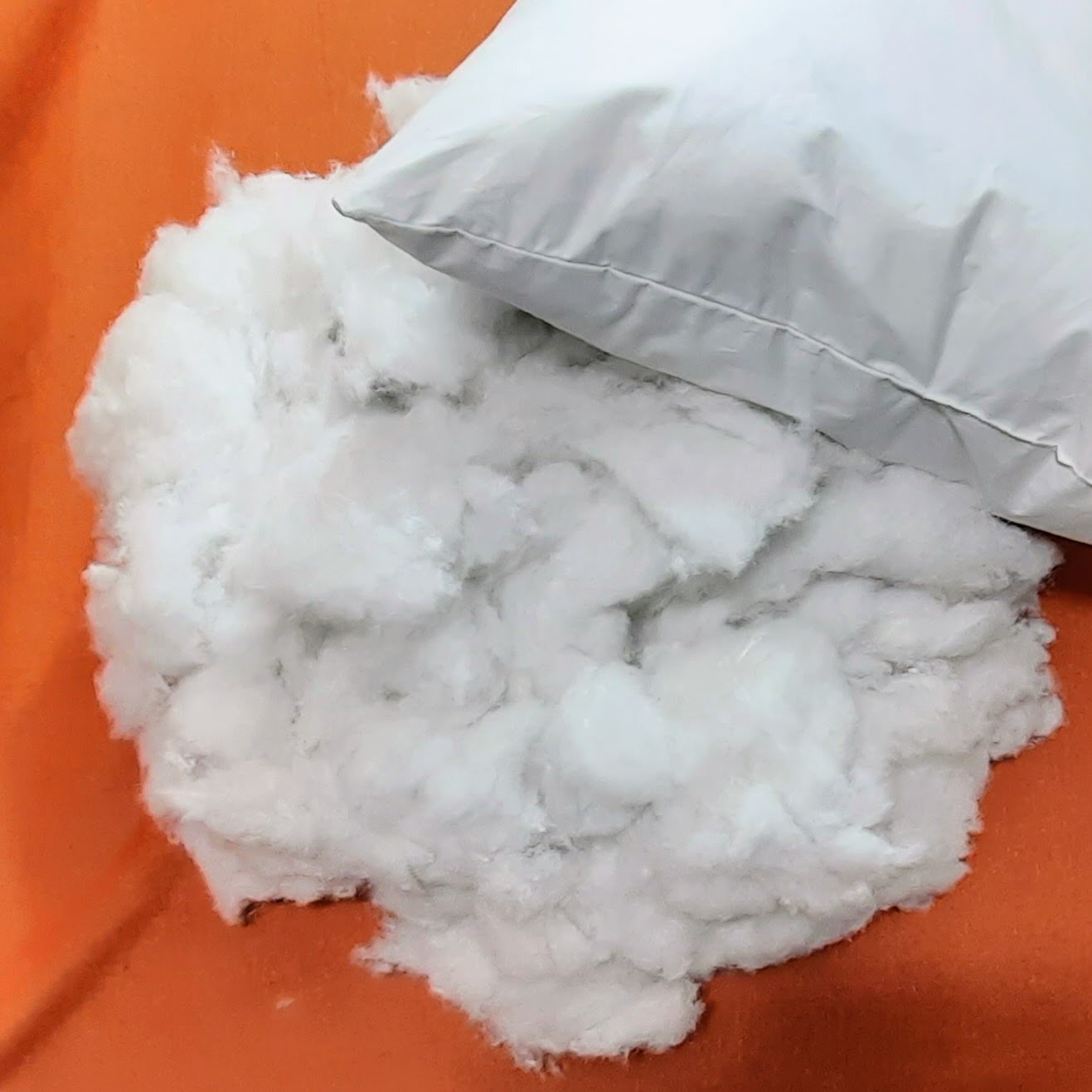 Pillow inserts with recycled polyester fiberfill and 100% cotton cover ...