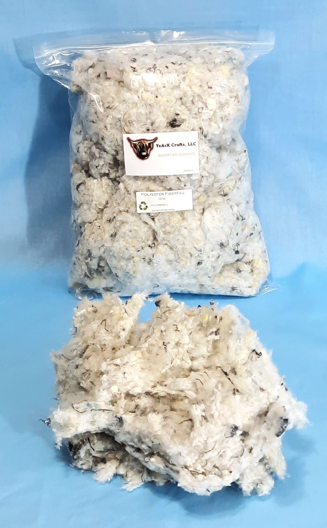 100% Recycled fiberfill and down alternative. Eco and Vegan friendly ...