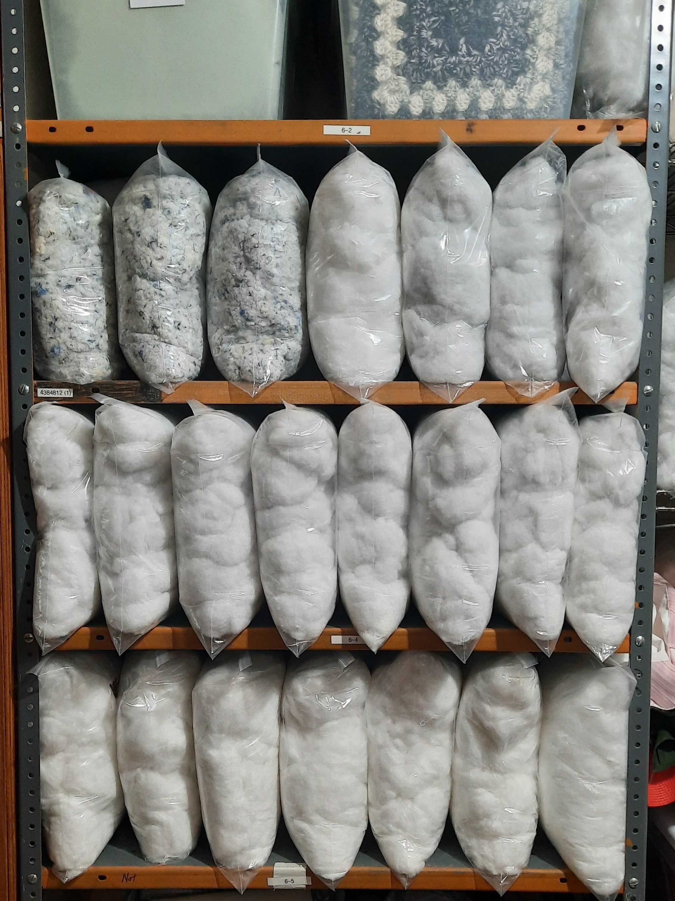 Yeack Crafts, LLC 100% Recycled Polyester Fiberfill, Handmade Pillows ...